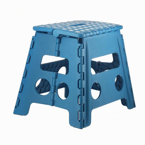 Home-it Folding Childeren Step Stool and for Adults 13 In. (Blue) Hold ...